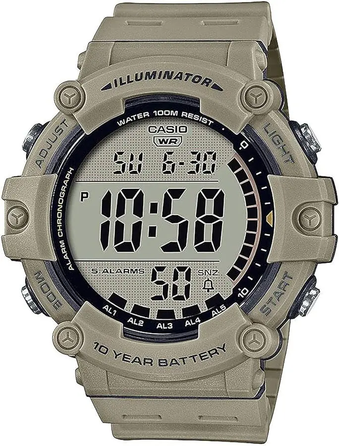 Reloj casio con correa de plástico: durabilidad y estilo | POLISANTAFE