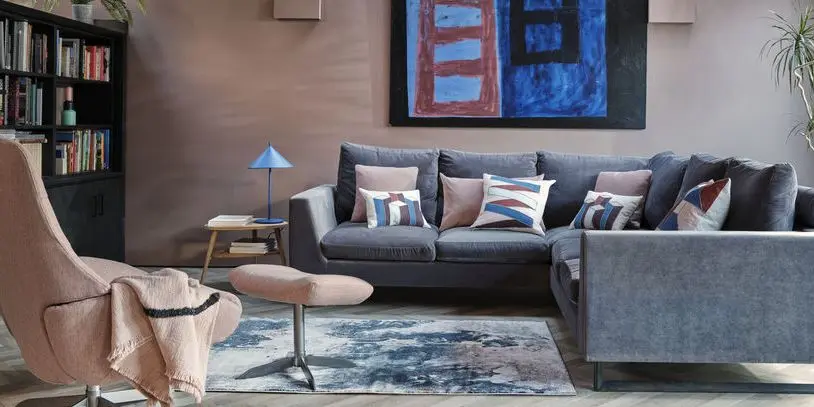 Combinación de colores gris para living acrílico | POLISANTAFE