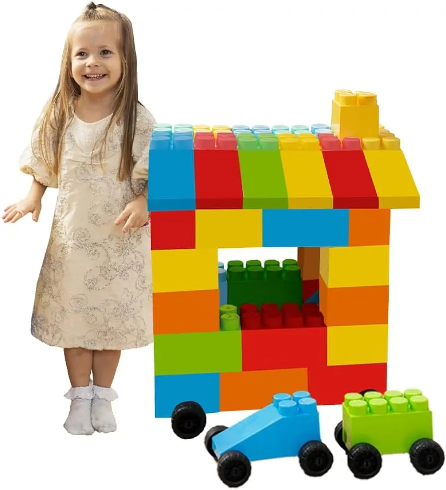 Bloques de plástico para niños: juguetes educativos y divertidos ...